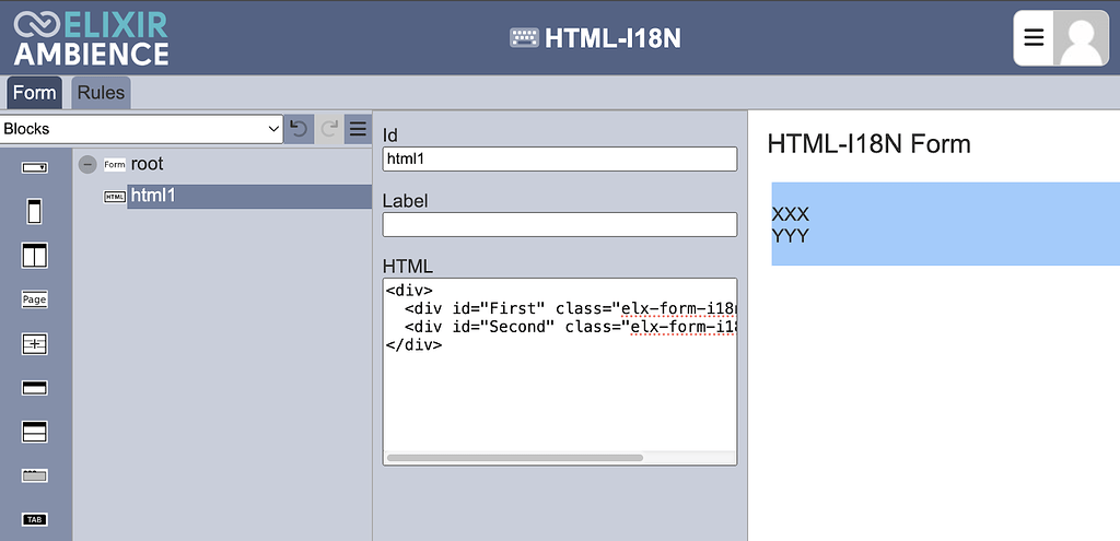 Using the Internationalisation Module - Ambience 2020+ - Elixir Support Forum